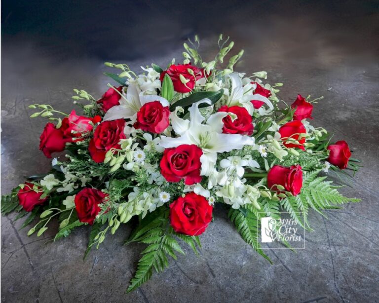 What Is Funeral Casket Flowers?
